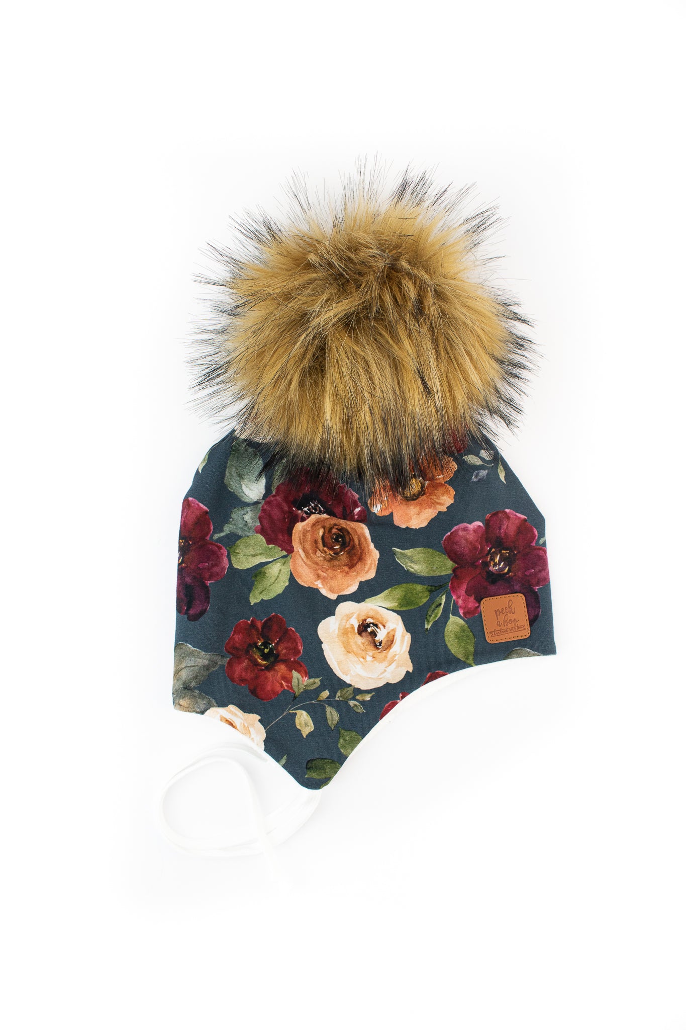 Children | Ear flaps Autumn floral – Peek-a-Boo mini creation